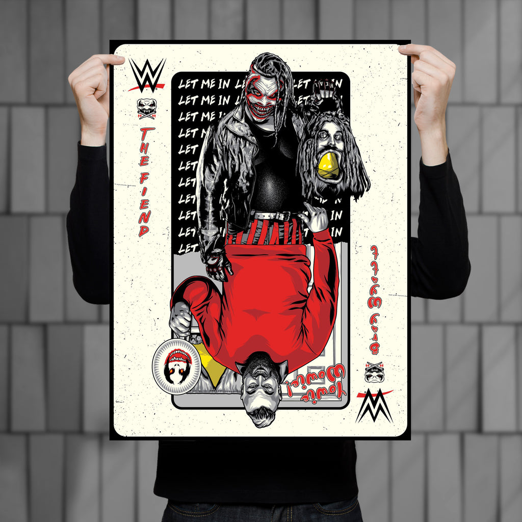 the fiend bray wyatt coloring pages